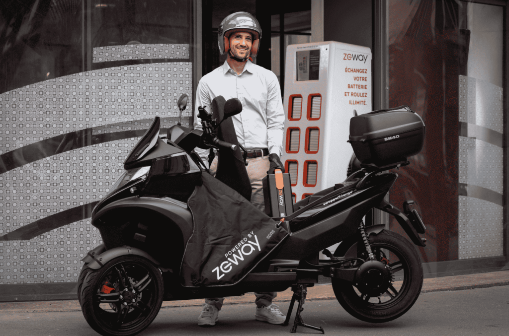 ZEWAY : recharger son scooter électrique en 50 secondes